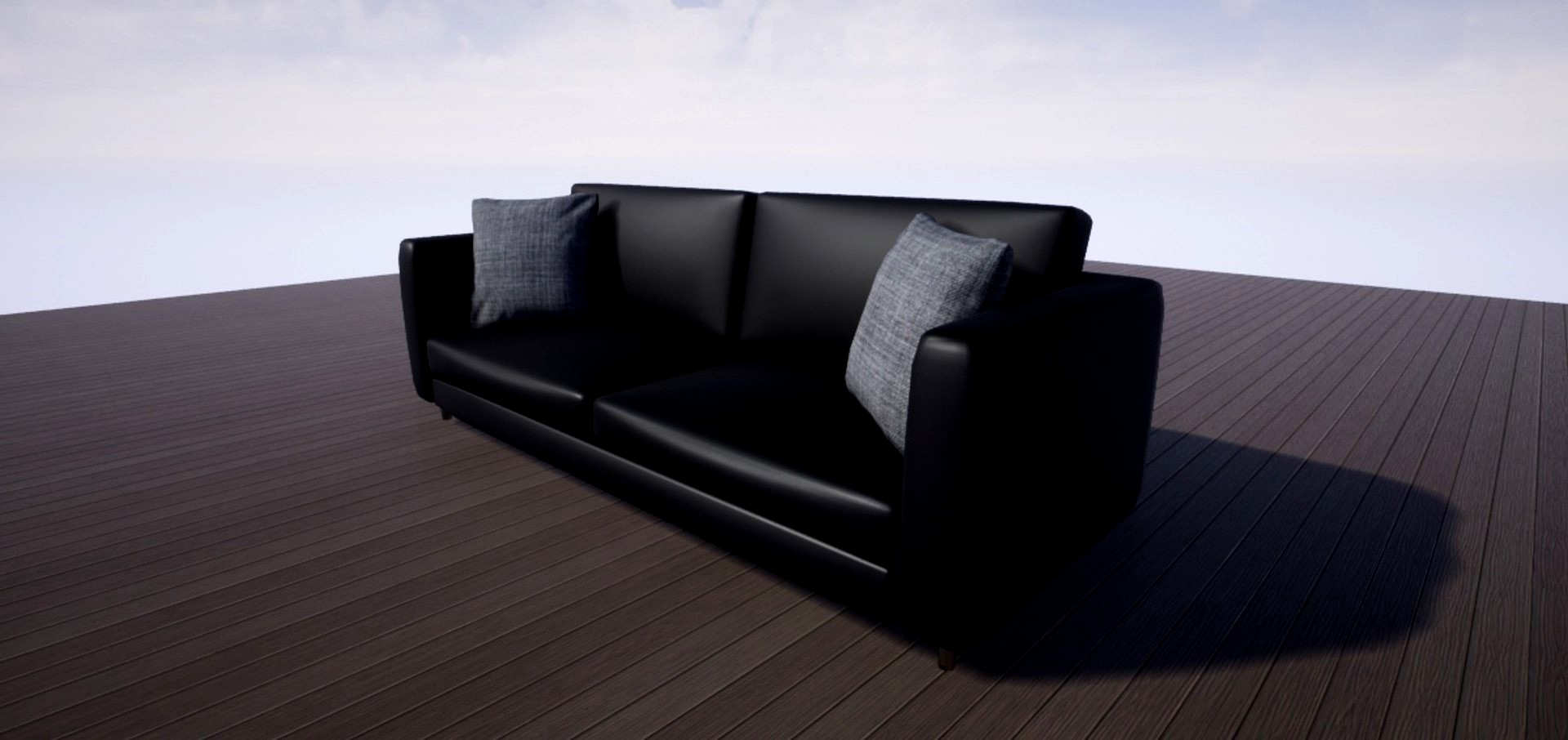 Game ready Sofa 3d model