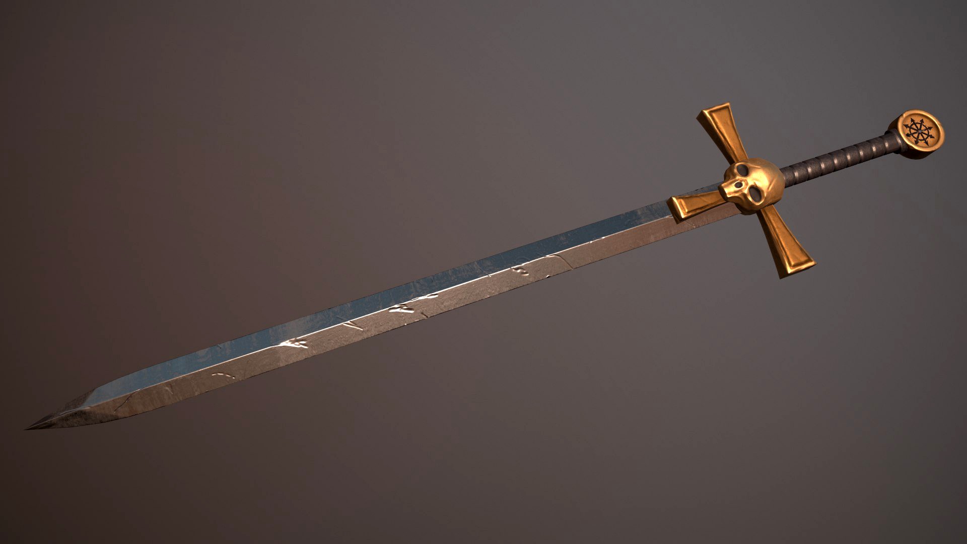 Medieval Sword 3d model