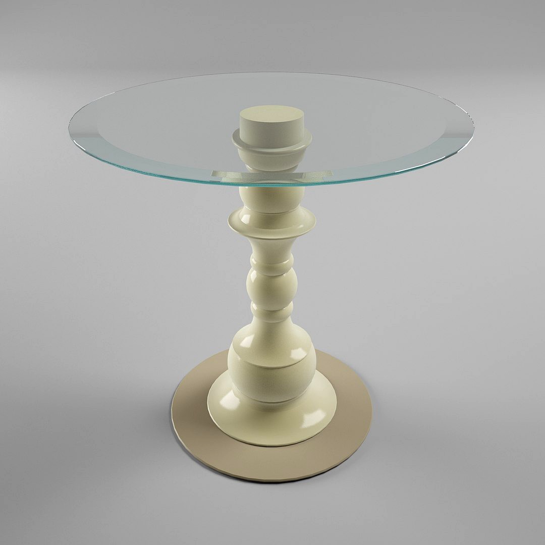 Abate Zanetti REBGOLO table 3d model