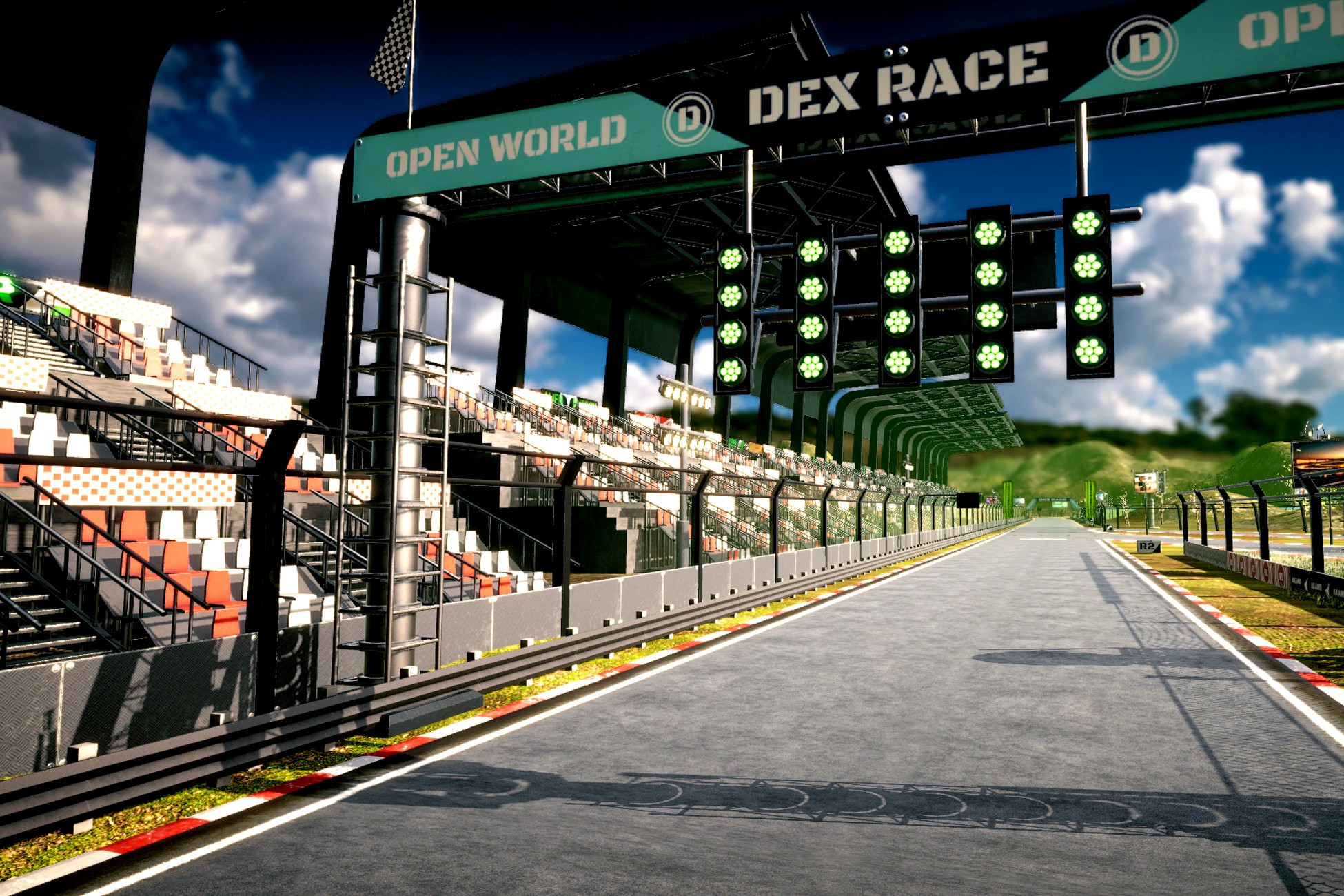 Racing Track (Mega Pack) 3d model