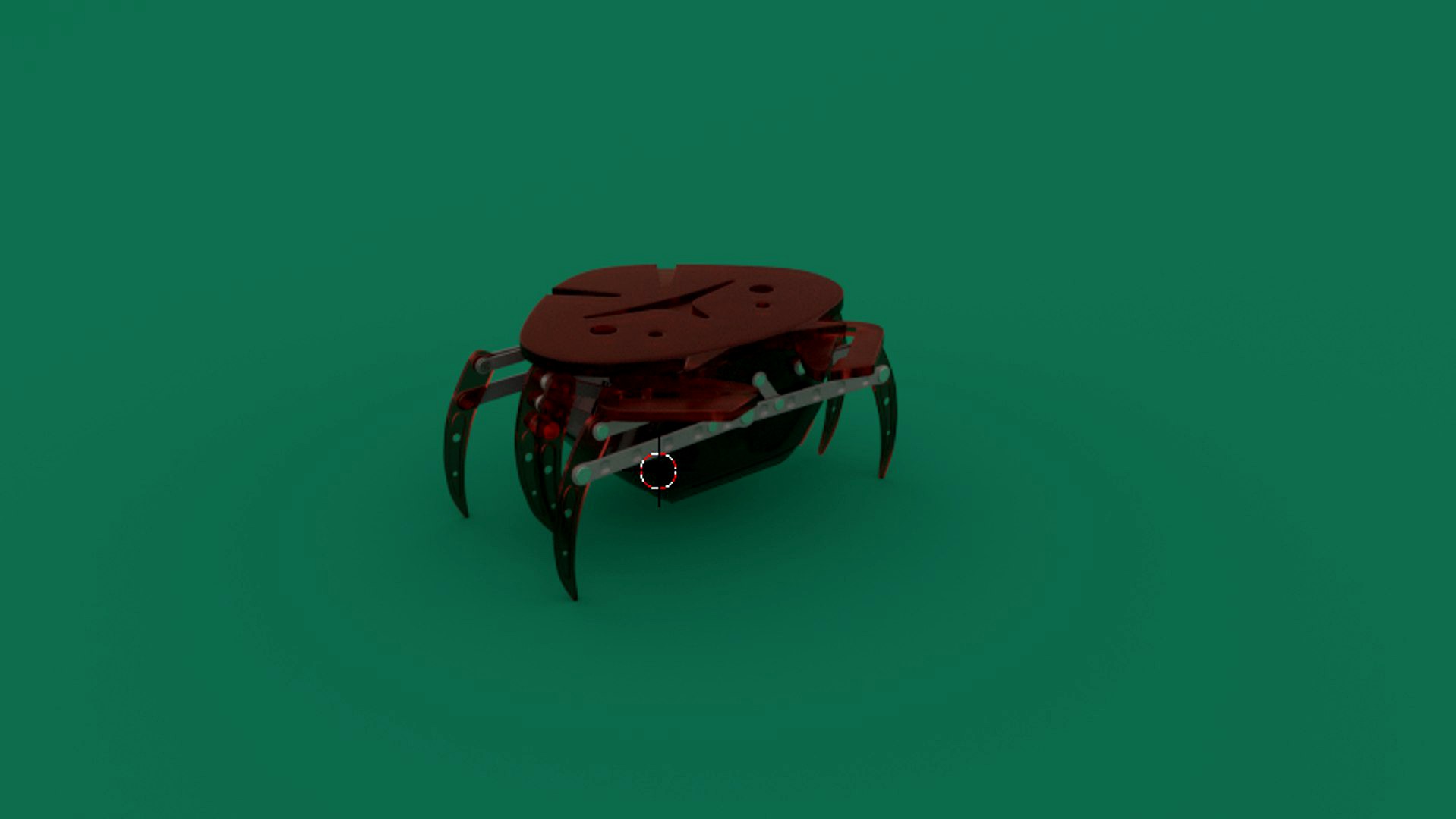 toy crab robot 3d model