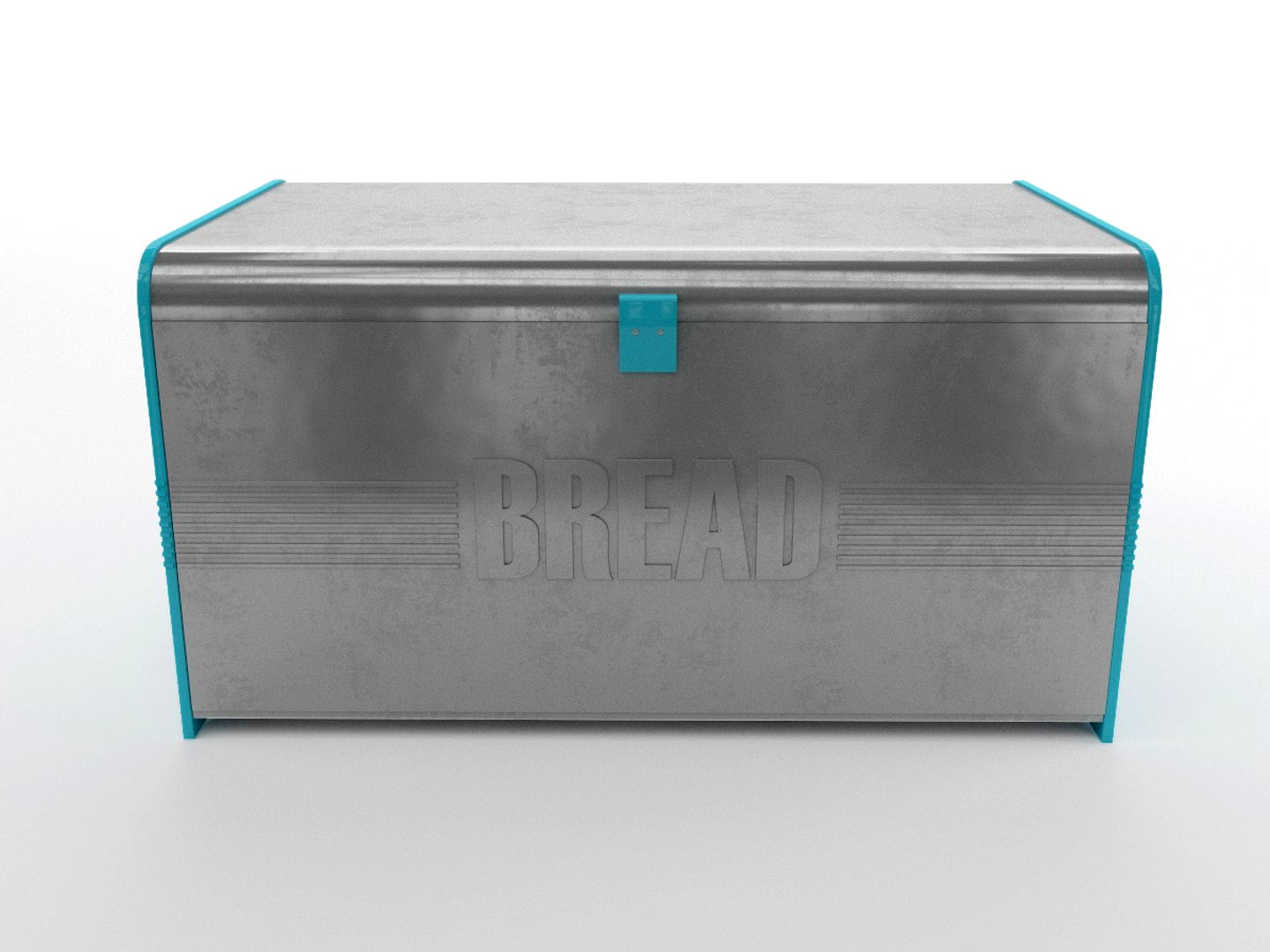 Retro Bread Box 3d model