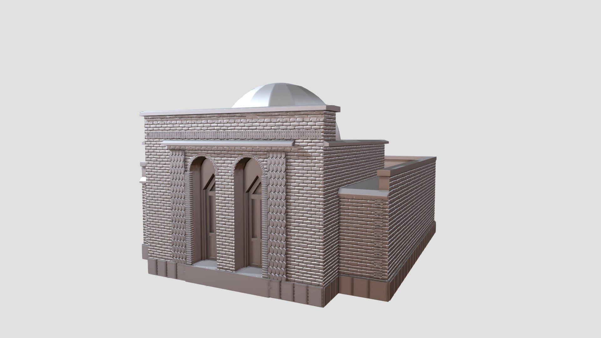 Turkic Mausoleums_03 3d model