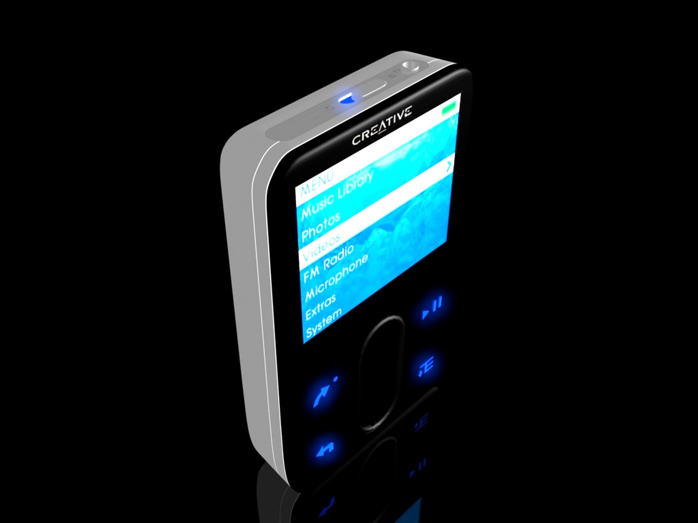 Creative Zen Vision M 3d model