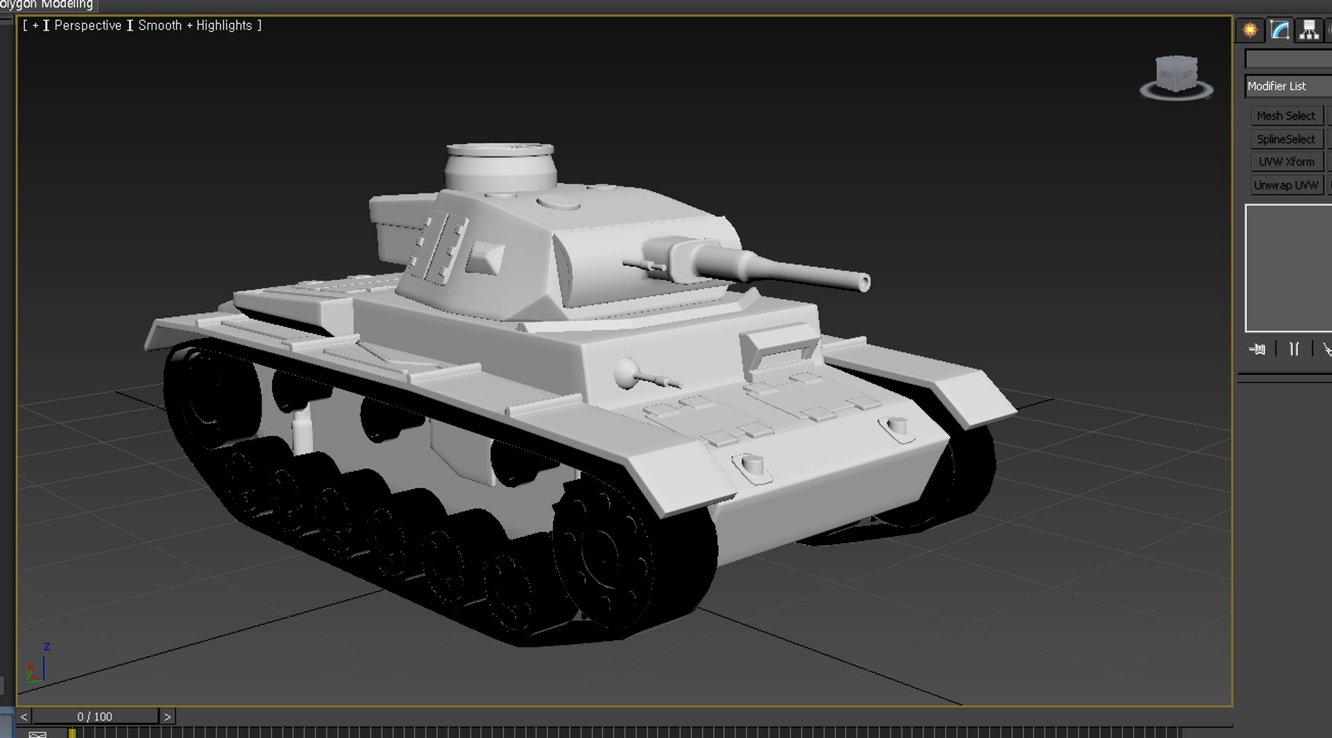 Tank 3D model