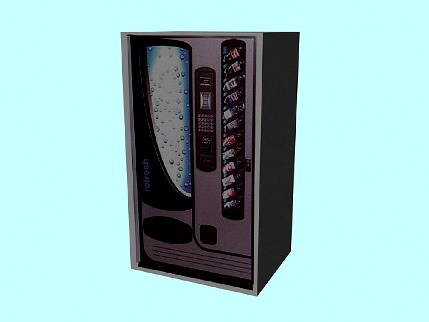 Soda Machine.max 3d model