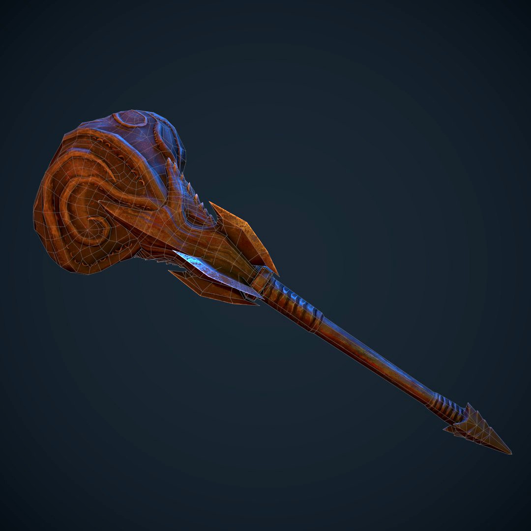 Mighty Hammer Kraken 3d model