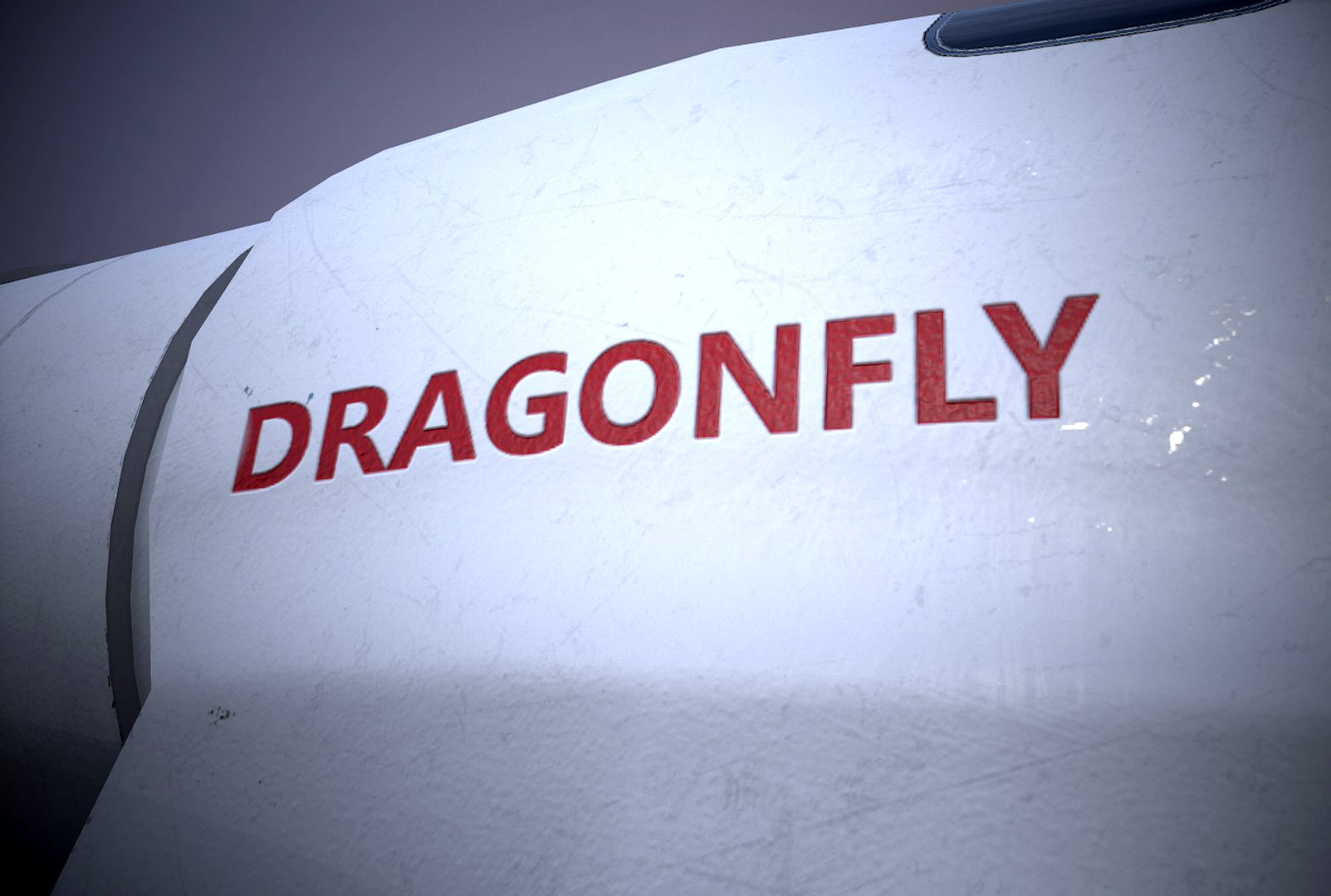 "Dragonfly" Shuttle 3d model