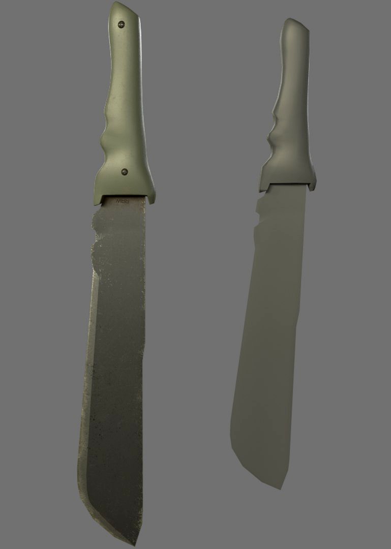 Machete 3d model