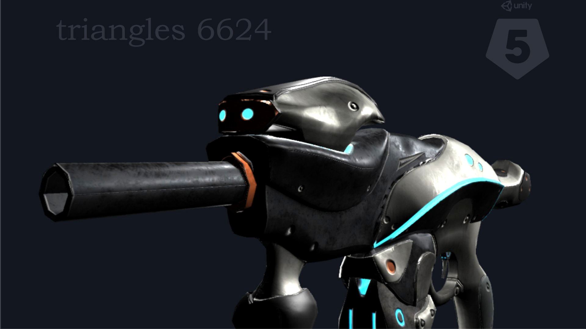 weapon sci fi 3d model