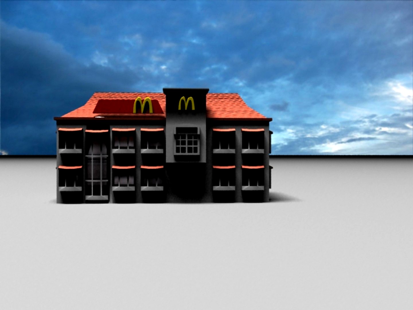 Mcdonalds 3d model