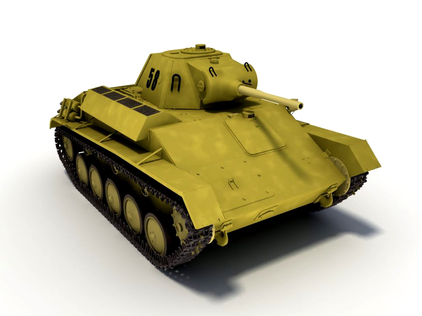 Tank T70 3d model