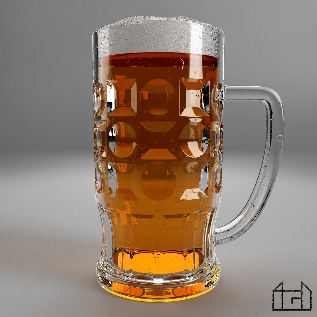 Beer Mug 3d model
