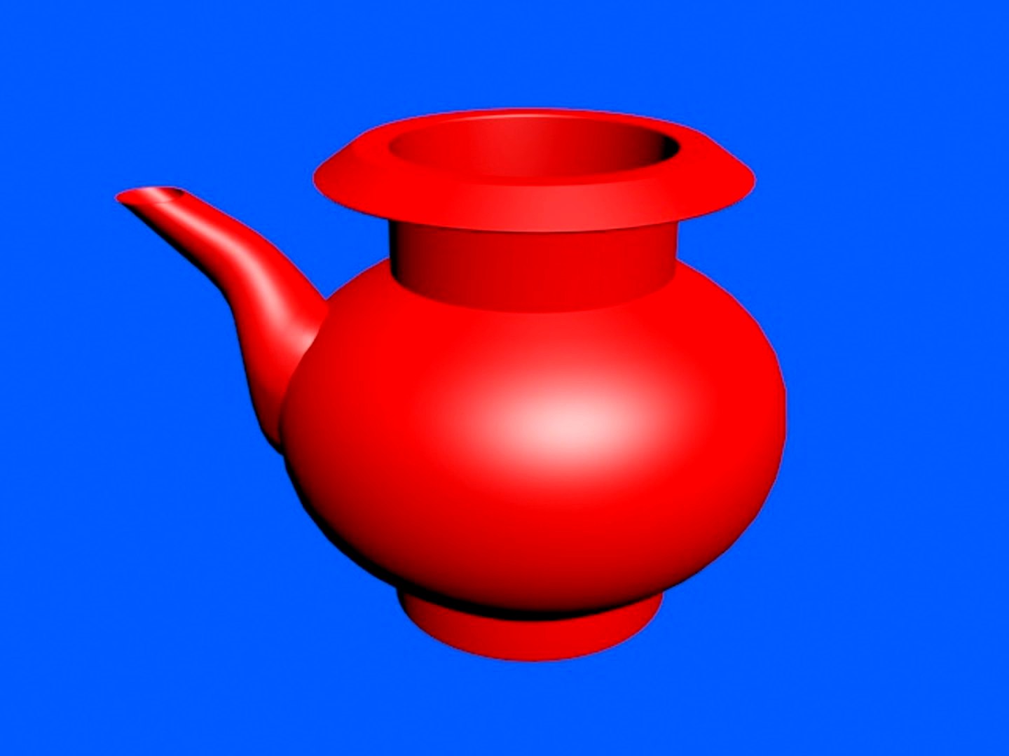 Water pot 3d model