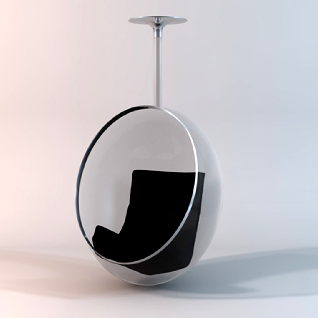 Hanging Ball Chair 3d model