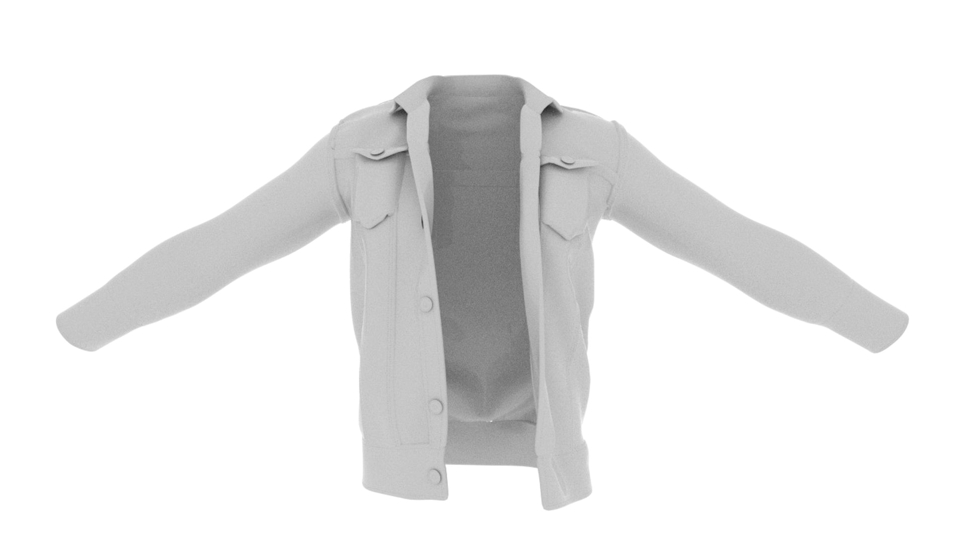 jacket 3d model