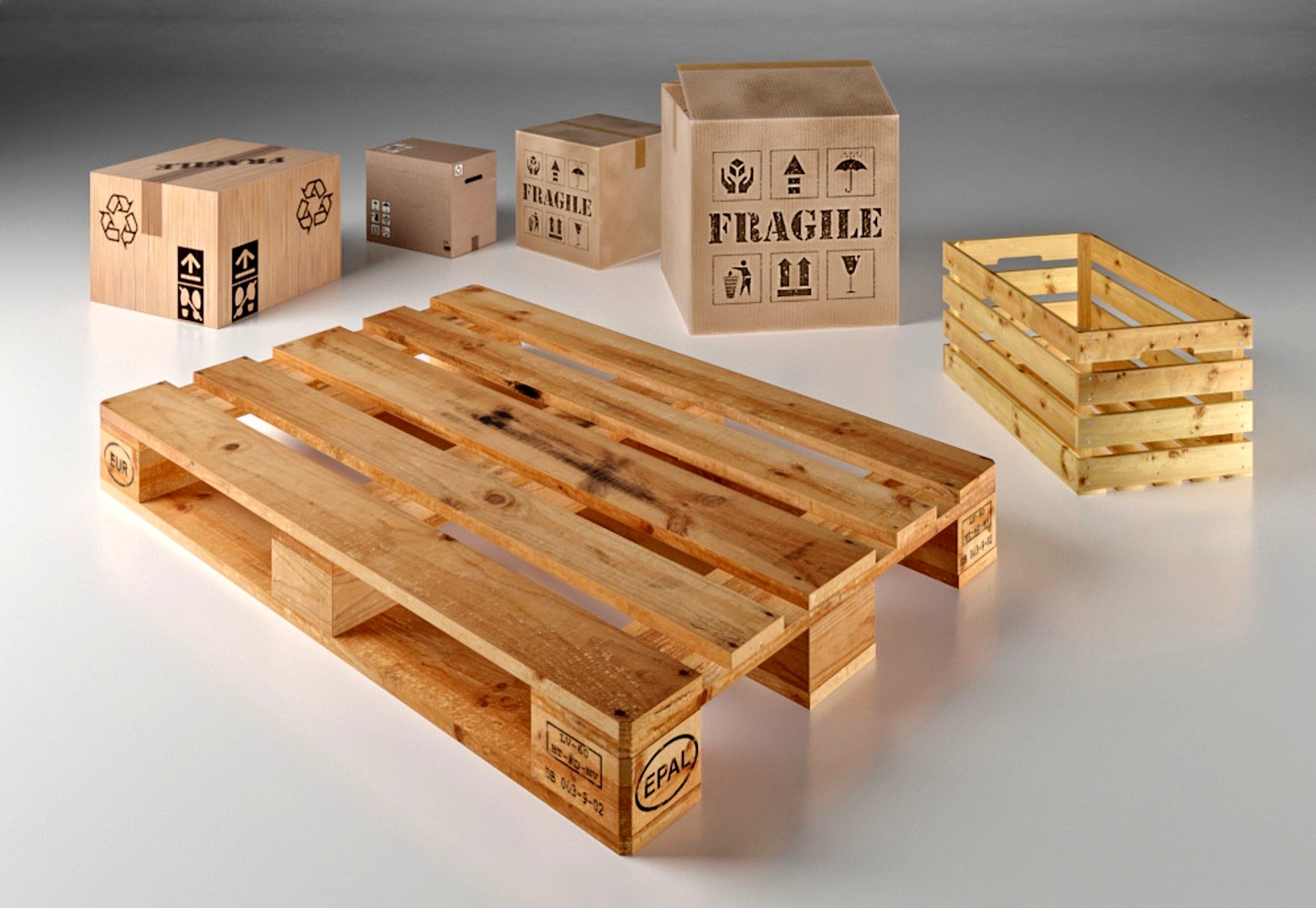 Pallet 3d model