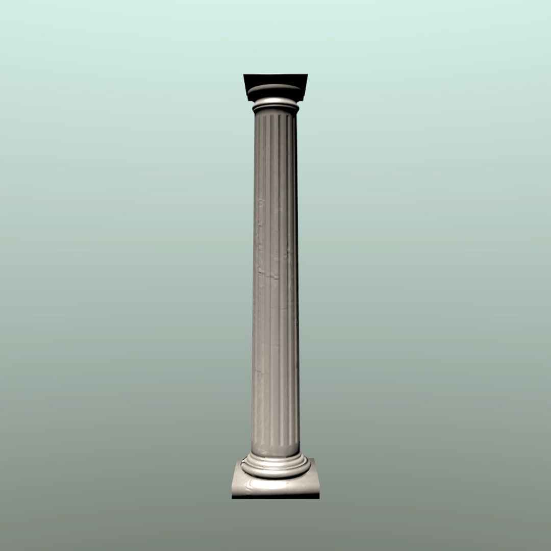 roman column 3d model