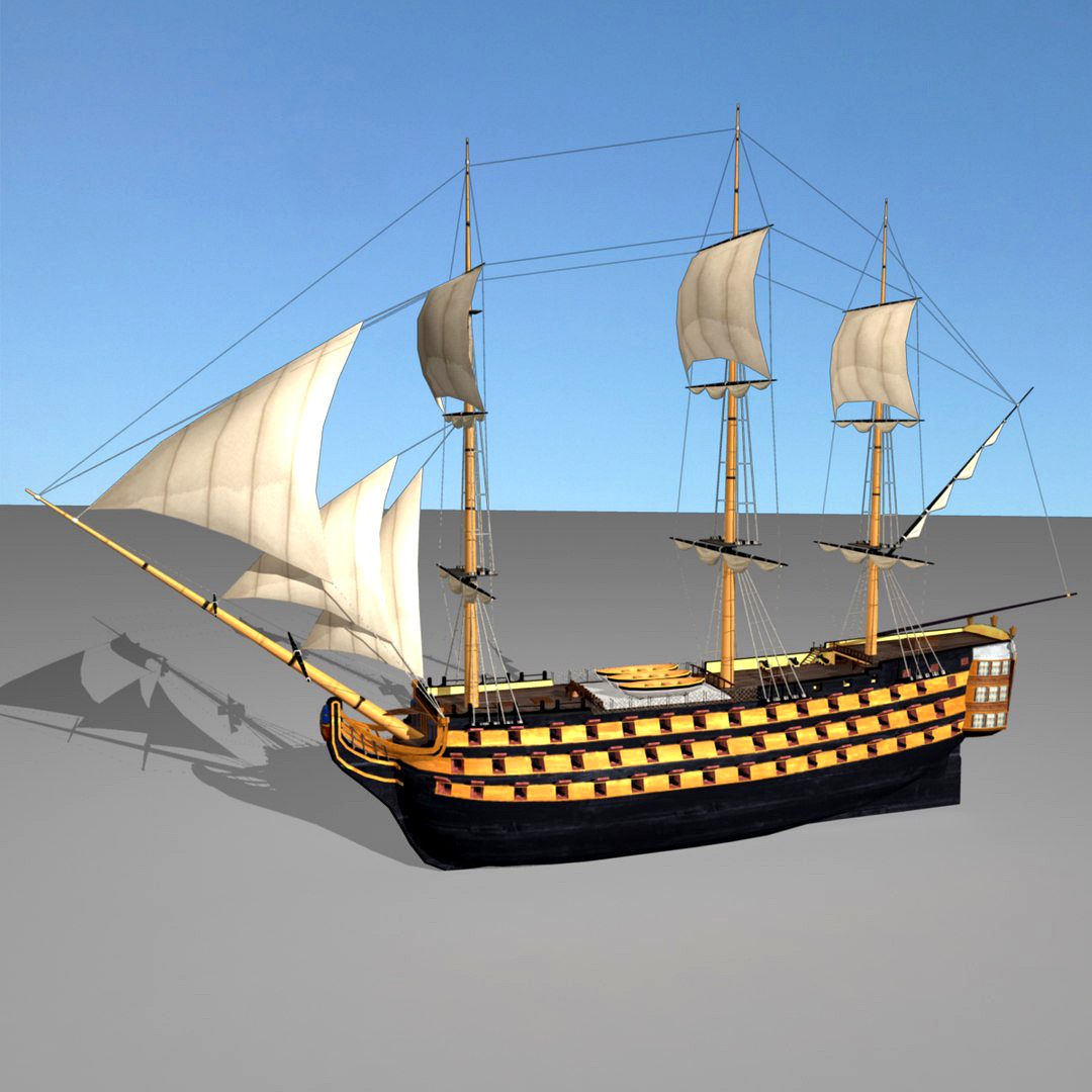 HMS_Victory(1) 3d model