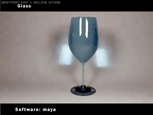 Glass 3D Model