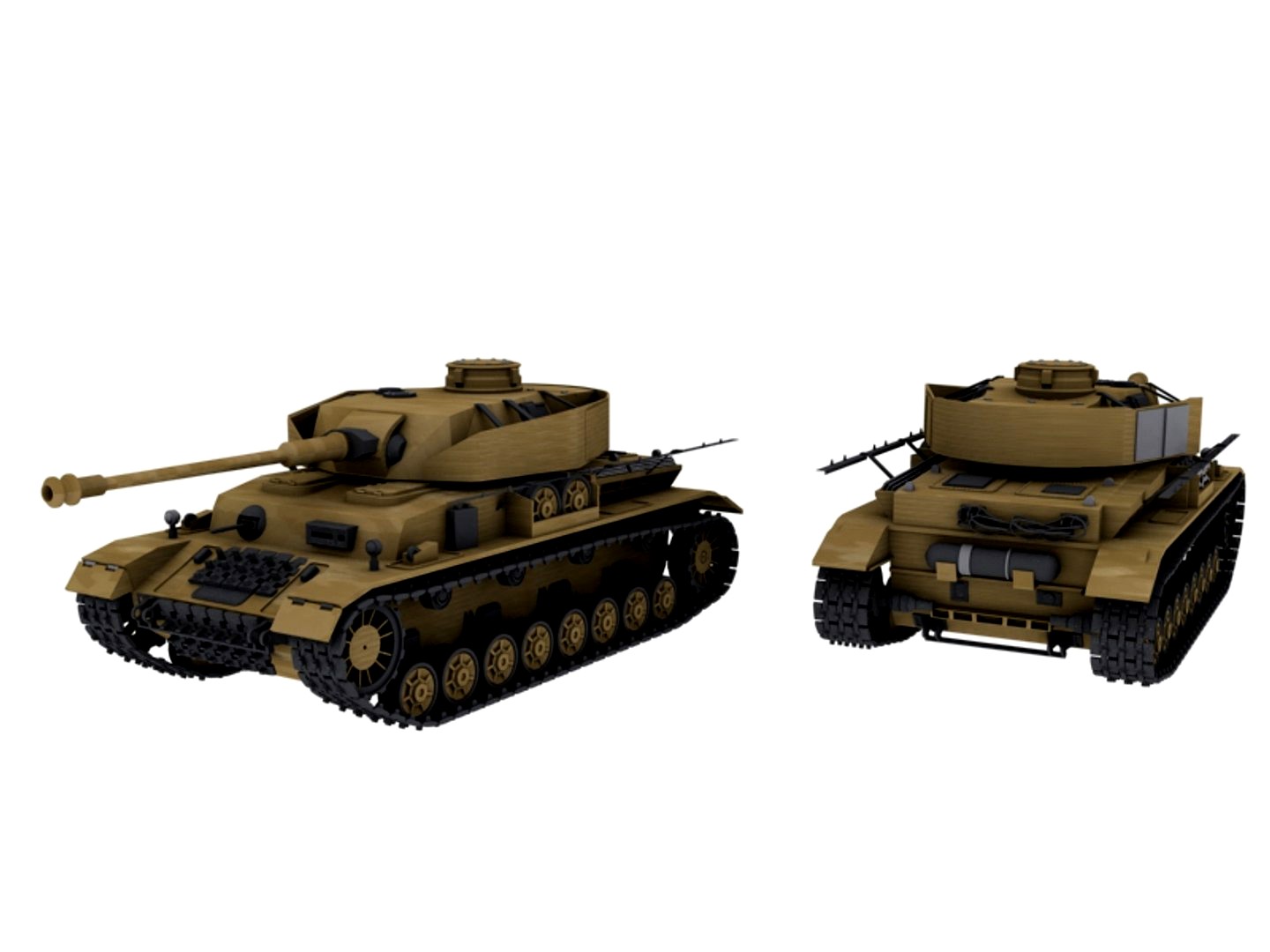 Panzer IV2 3d model