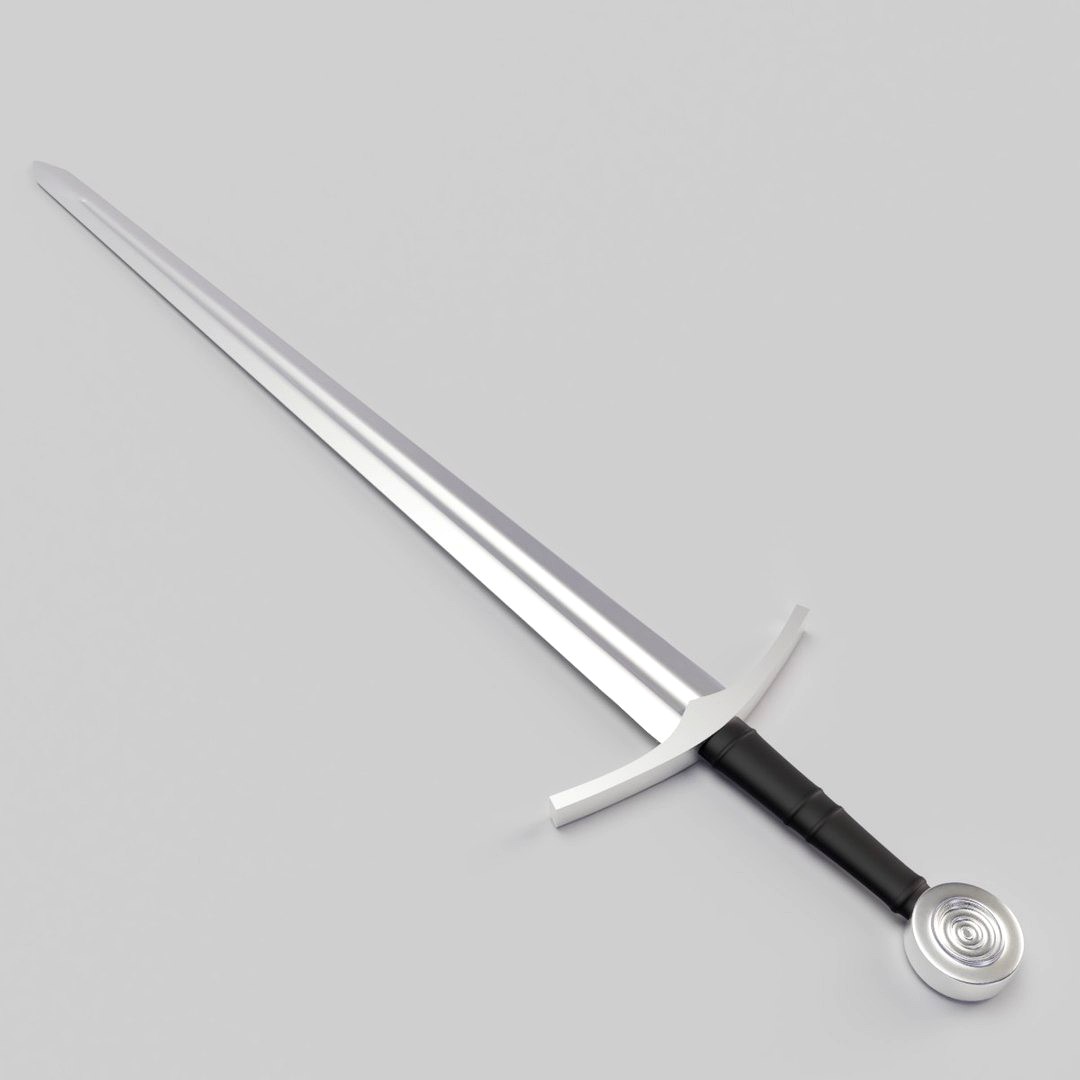 Medieval Sword 3d model
