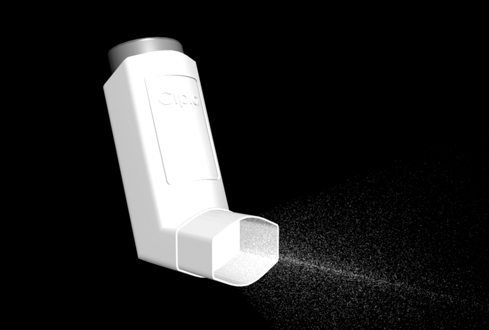 inhalant 3d model
