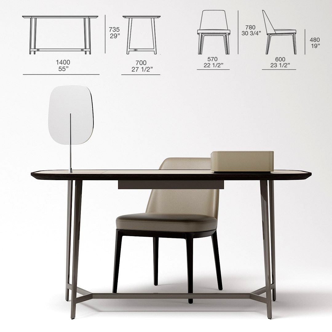 Poliform Mathieu Set 3d model