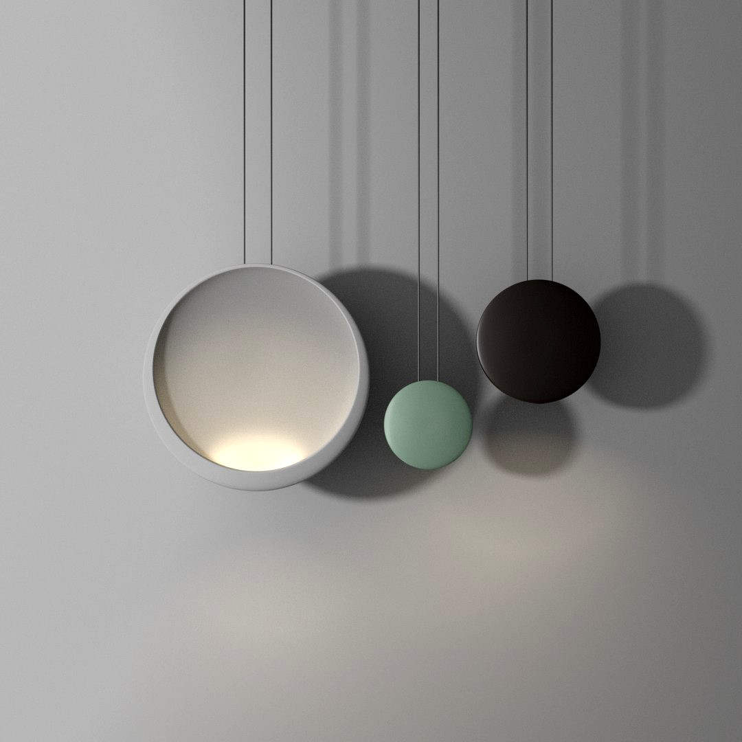 Vibia Cosmos overhead lights 3d model