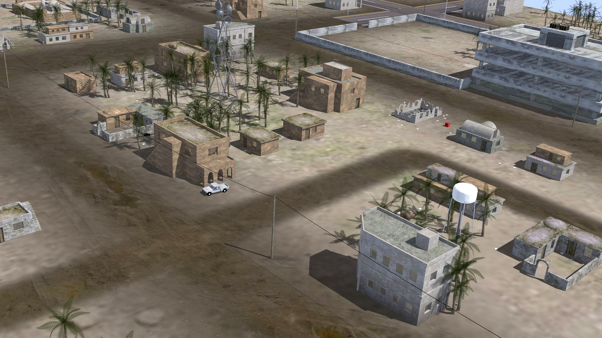Arab Town 3d model