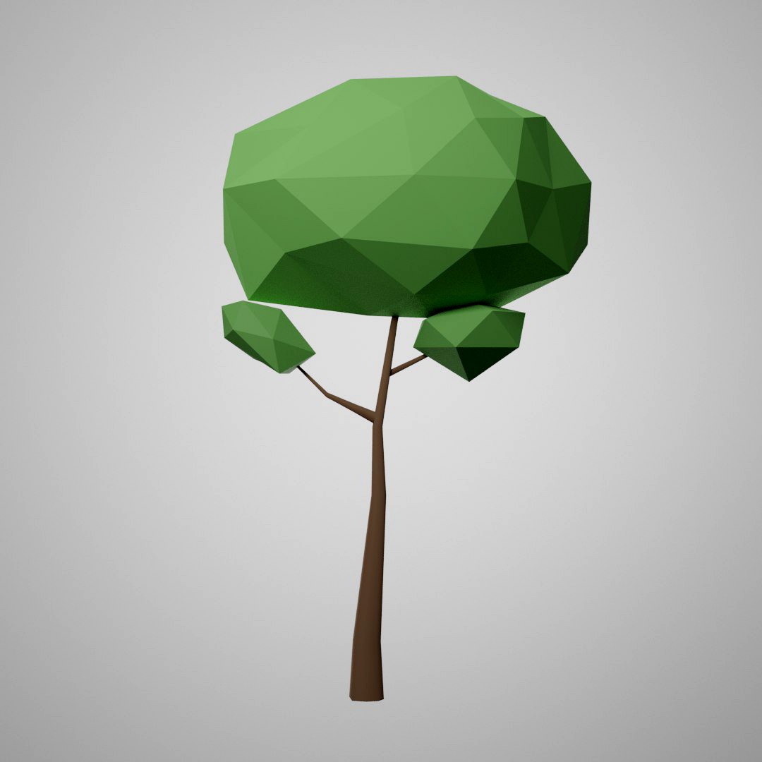 Low Poly Tree 3d model