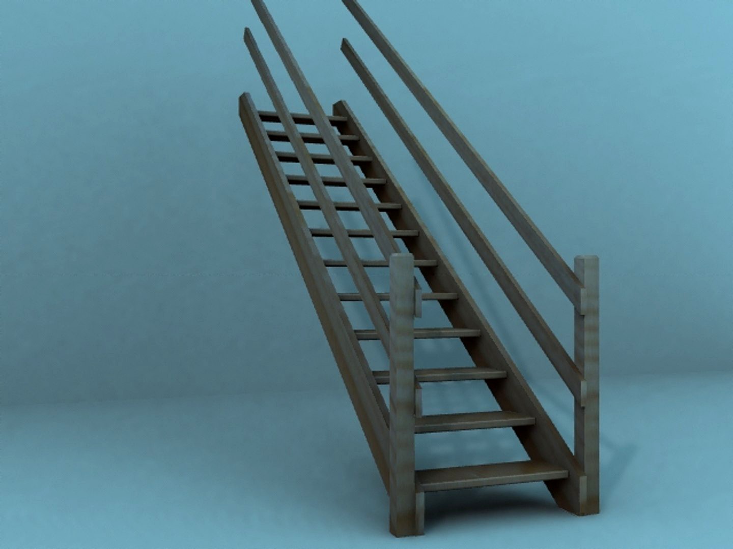 lightwave stairs 3d model