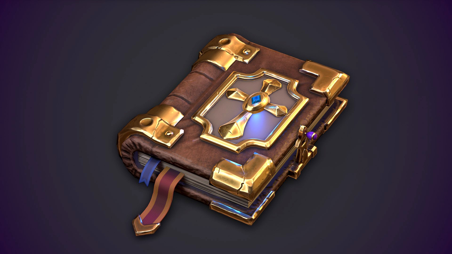Stylized Bible 3d model