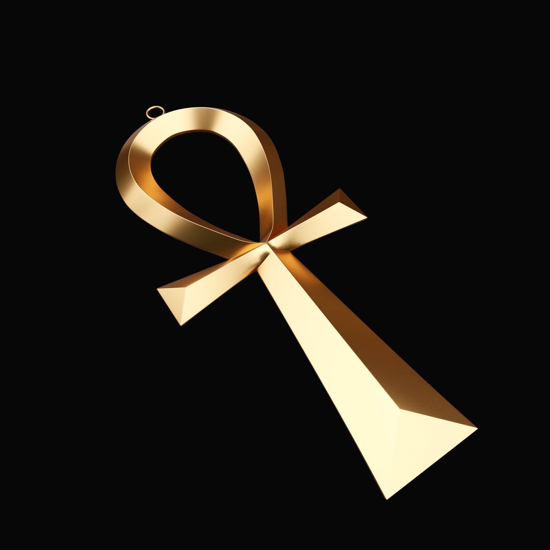 Printable Ankh Pendant 3d model