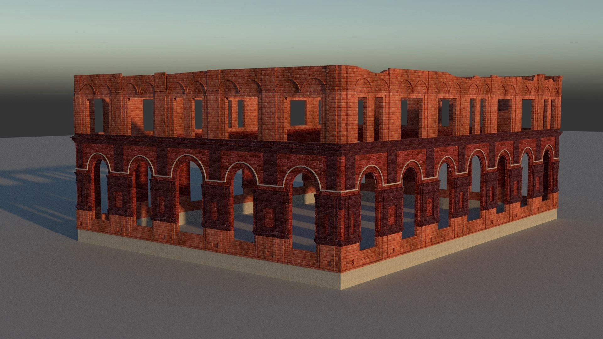 Synagogue ruins jewish architecture religion church restored synagogue ...
