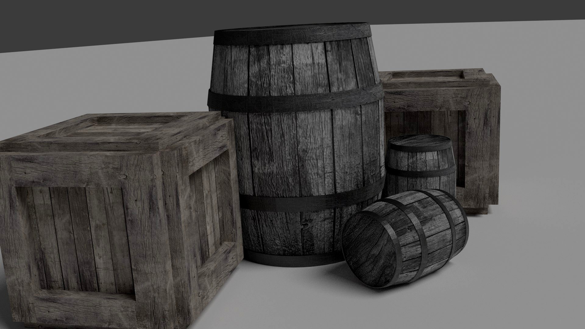 Game Assets 3d model