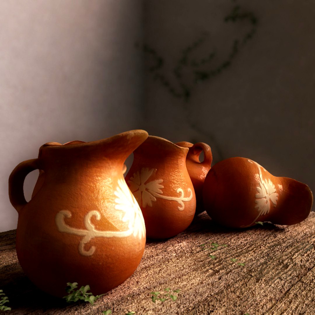 TURBOSQUID SMALL JAR 3d model