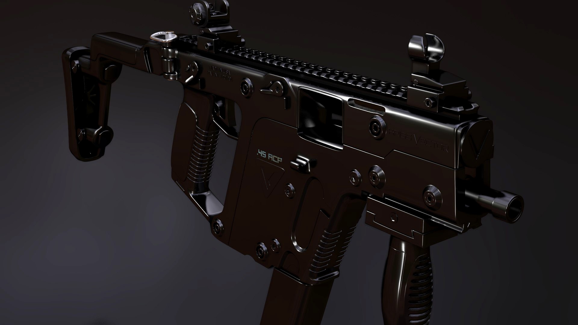 Kriss Vector SMG 3d model