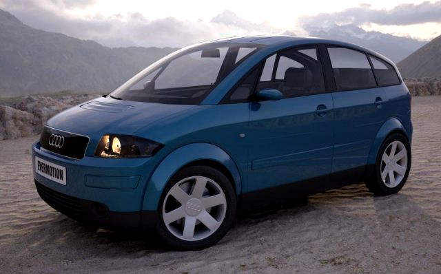 Audi A2 3D Model