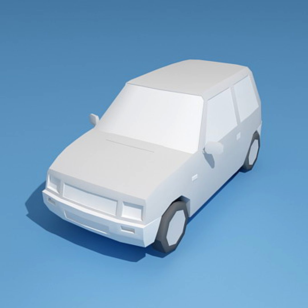 vaz 1111 3d model