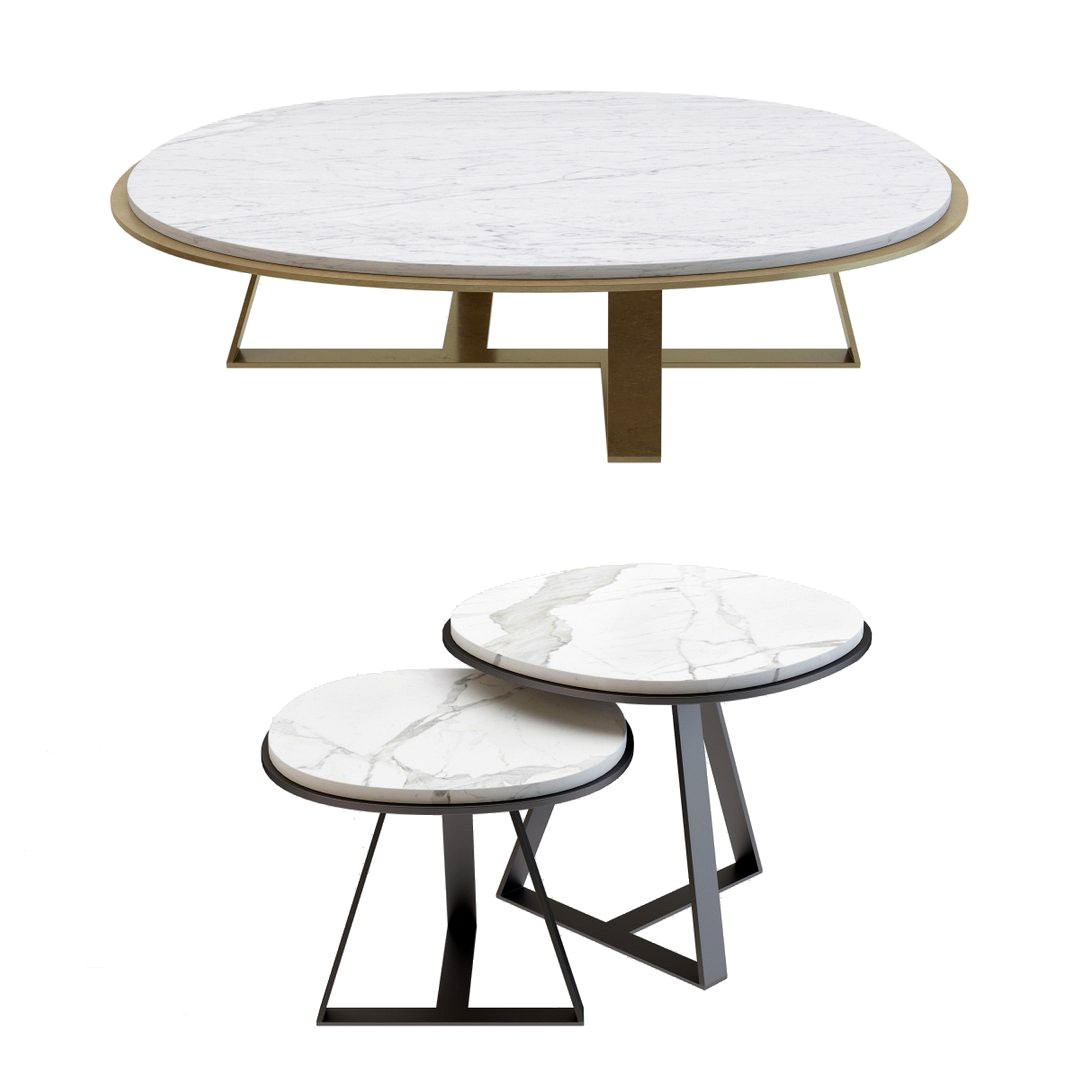 Meridiani Judd Low Table 3d model
