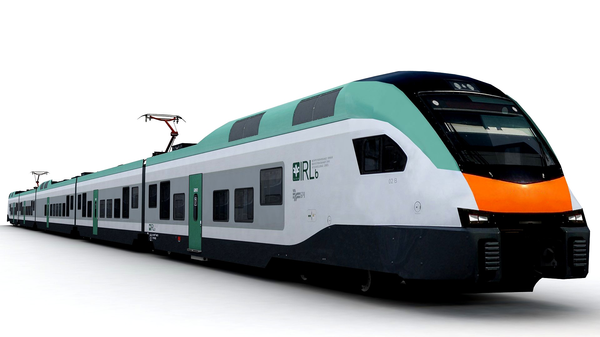 train electric 3d model