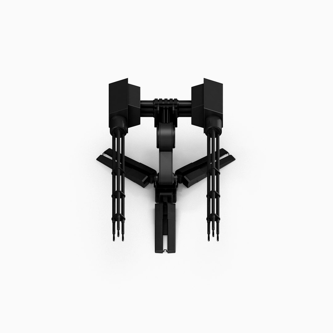 Sci Fi Turret 3d Model