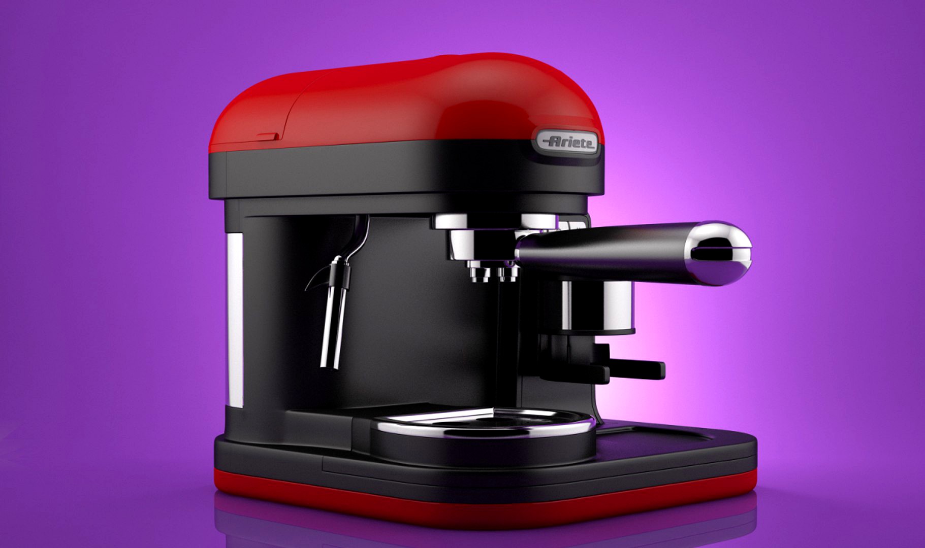 3D ESPRESSO COFFEE MACHINE ARIETE model