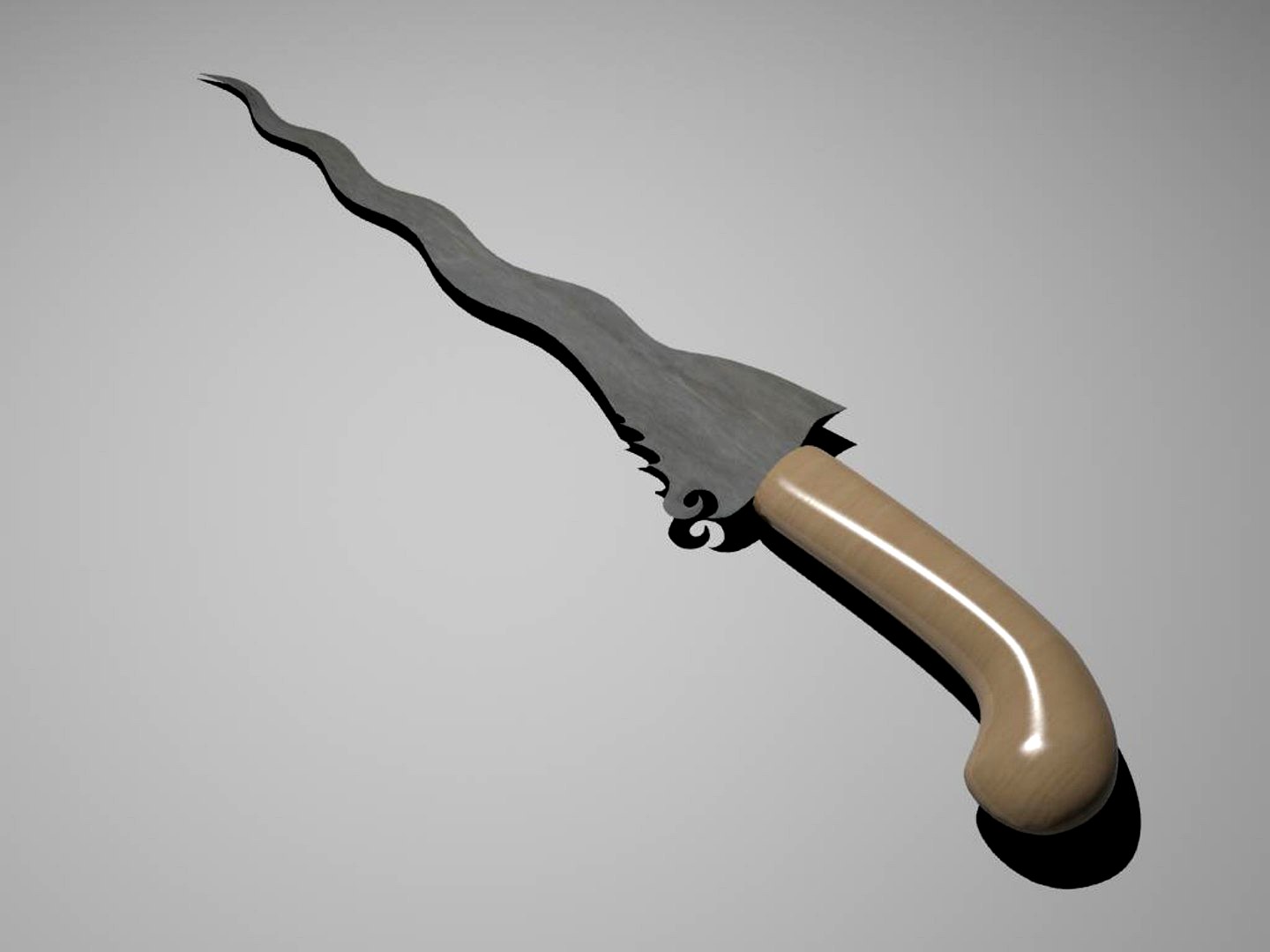 Keris 3d model