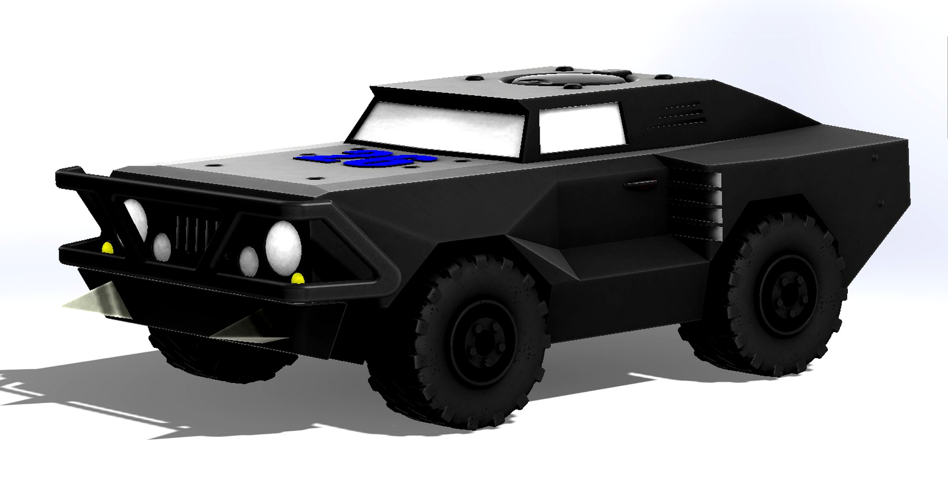 Harry the apocalyptic vehicle 3d model