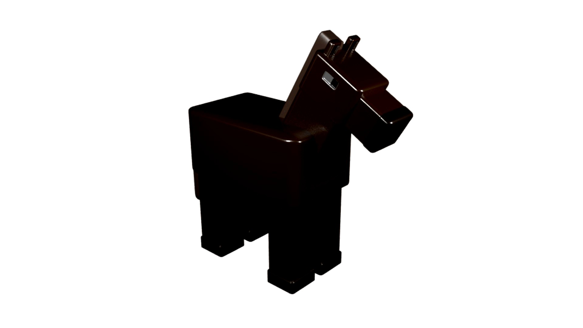 Minecraft Horse 3d model