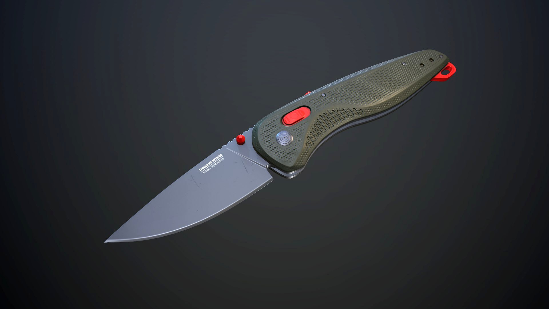 Clasp knife vol 3 3d model