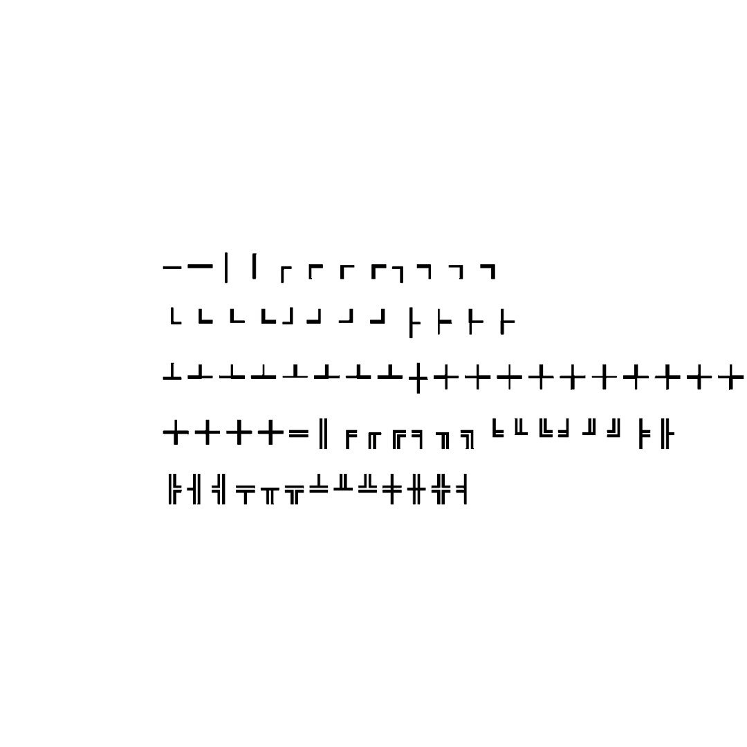 Symbols set6 CG CAD data 3d model