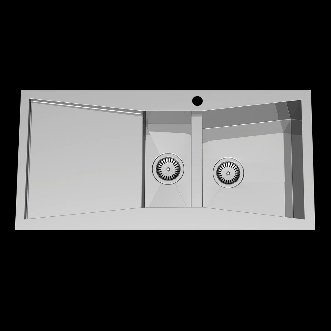 Modern Kitchen Sink 3d model